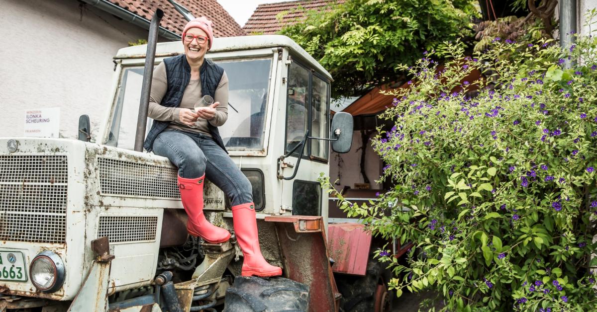 Winemaker Ilonka Scheuring | The one with the pink rubber boots